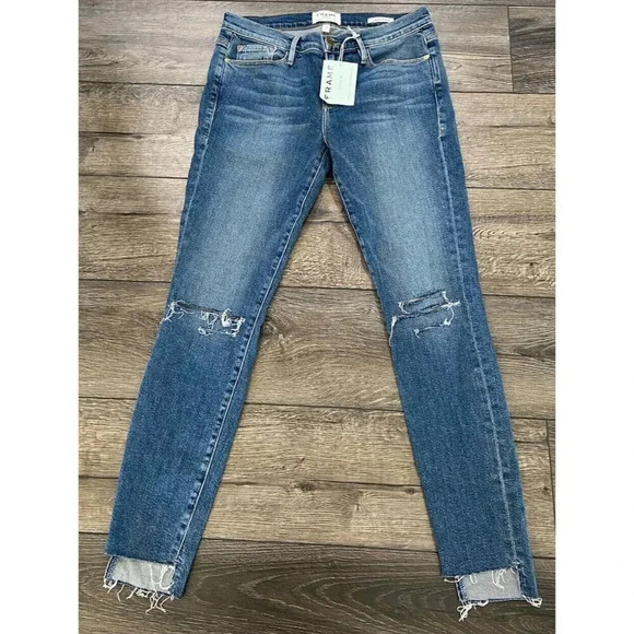 Frame Denim | Jeans | Nwt Frame Le Skinny De Jeanne Jeans Step Hem ...